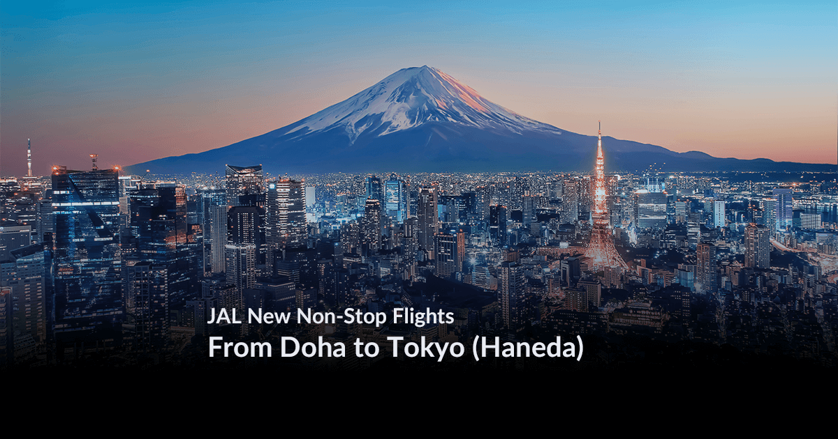Launches Non-Stop Flights Between Doha and Tokyo - JAPAN AIRLINES(JAL)