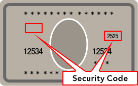 Authentication by Security Code (Payment) - JAL Domestic Flights