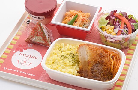 Inflight dining (JAL Economy Class) - JAL International Flights