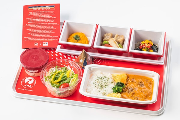 Inflight dining (JAL Economy Class) - JAL International Flights