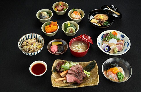 Inflight dining (JAL First Class) - JAL International Flights