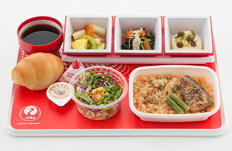 Inflight dining (JAL Premium Economy Class) - JAL International Flights