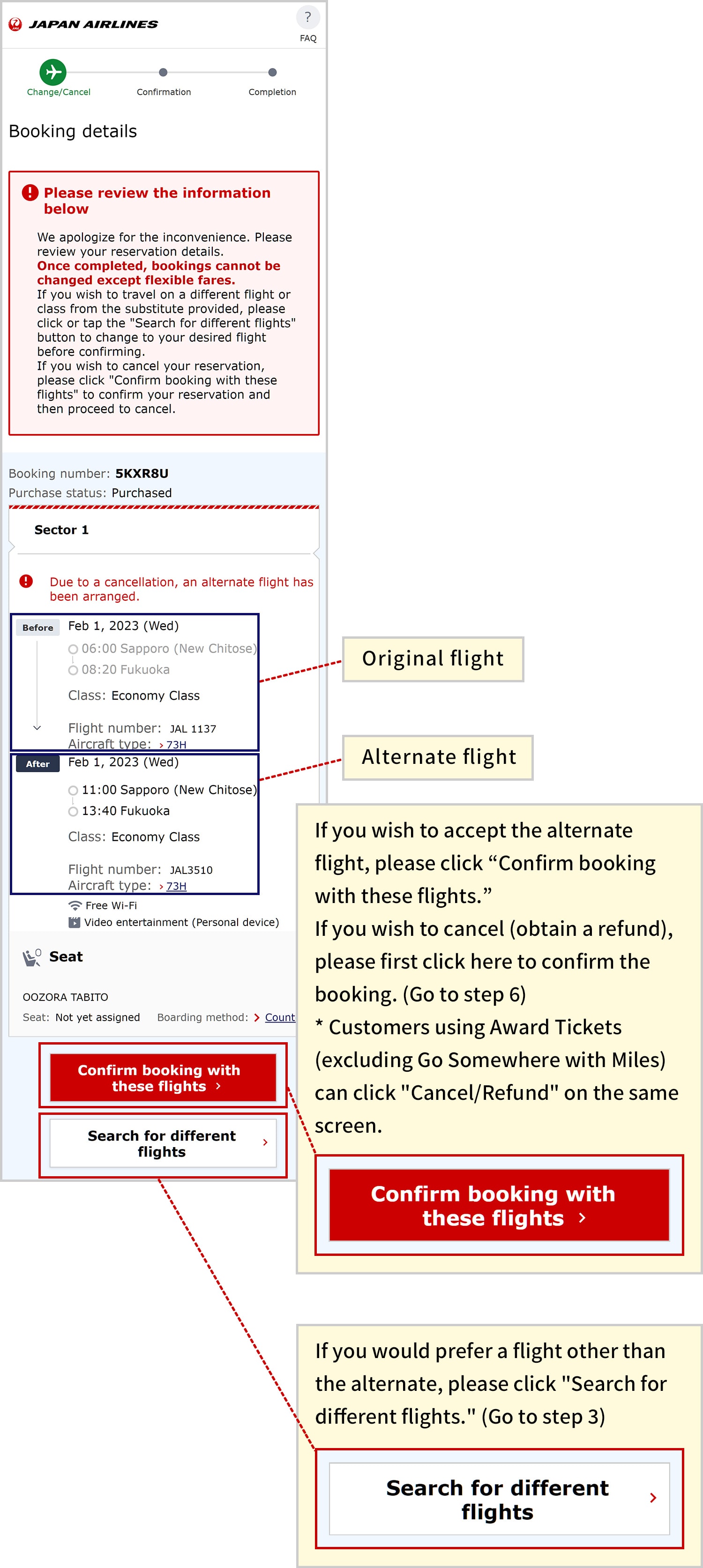 JAL | Guidance for Procedures (Flight suspension/Flight reduction)