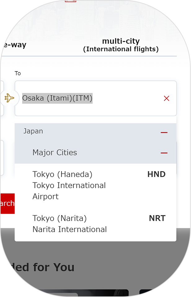 Toward a New Standard for Japan JAL’s Website has been Redesigned - JAL