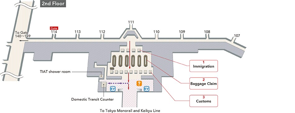 [TOKYO (HANEDA)] TOKYO INTERNATIONAL AIRPORT / Arrivals and departures ...
