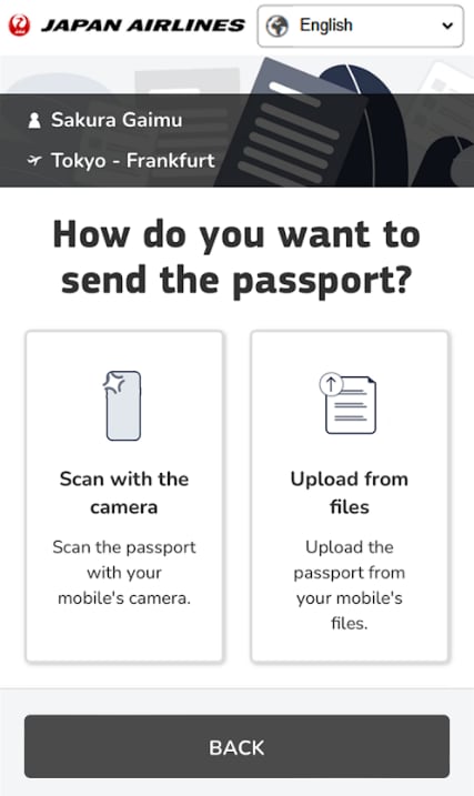 JAL | How to use Online Check-in