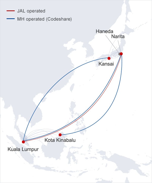 JAL | Bringing you the Best of Malaysia and Japan - Japan Airlines and ...