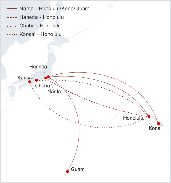 JAL | Hawaii / Guam