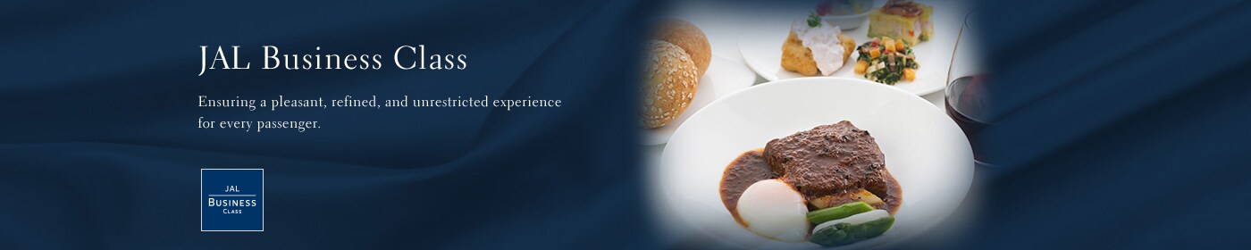 JAL Business Class (Inflight service) - JAL International Flights