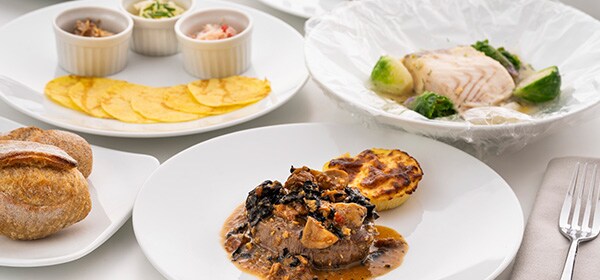 JAL | Inflight dining (JAL First Class)