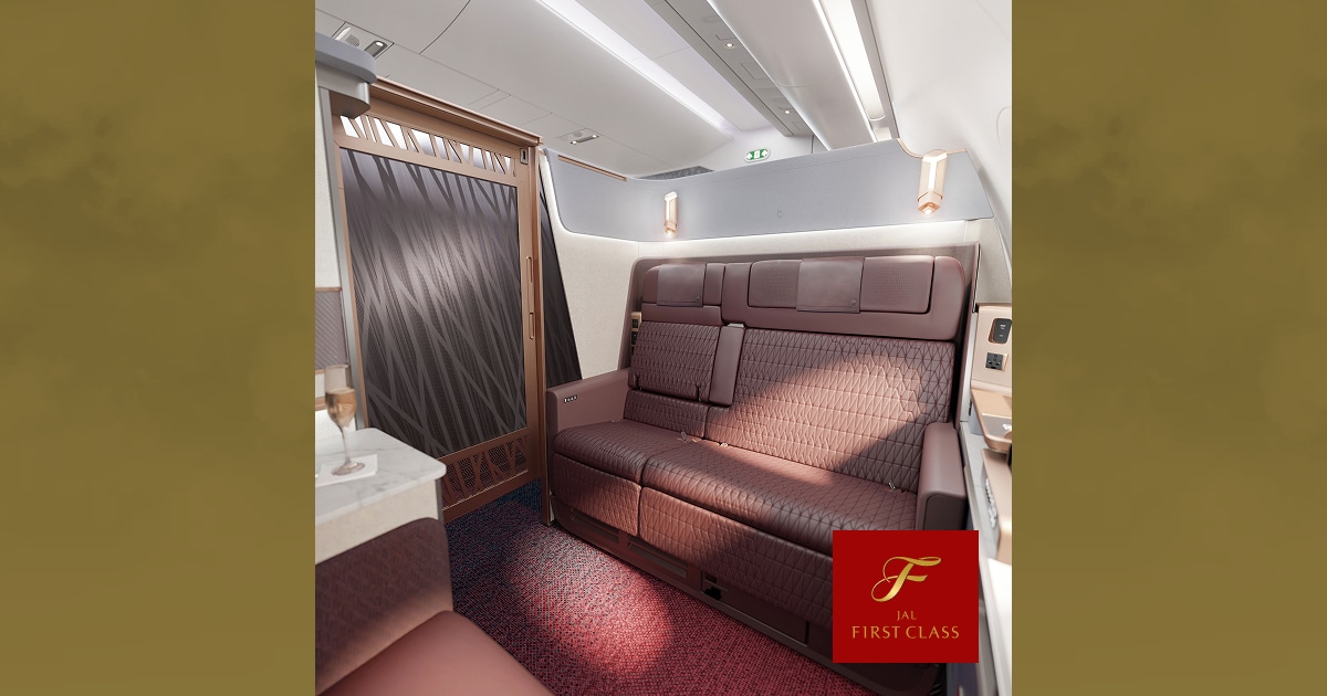 JAL international First Class Seats