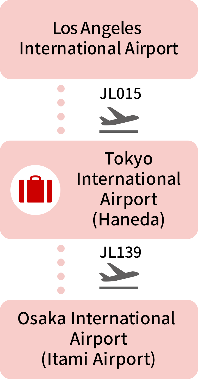 JAL international flights Paid Priority Baggage Service
