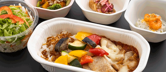 Inflight dining (JAL Premium Economy Class) - JAL International Flights