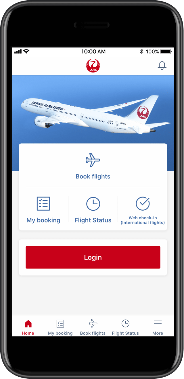 JAL | How to display your membership status on JAL's apps