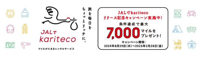 JAL Hawaiiでkariteco - 現地レンタルサービス