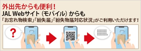 JAL | 国内線 お忘れ物検索のご案内