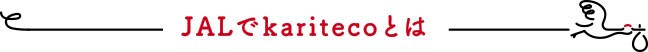 JALでkariteco マイルがたまるレンタルサービス