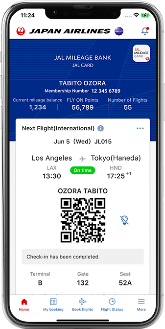 JAL app - JAPAN AIRLINES (JAL)